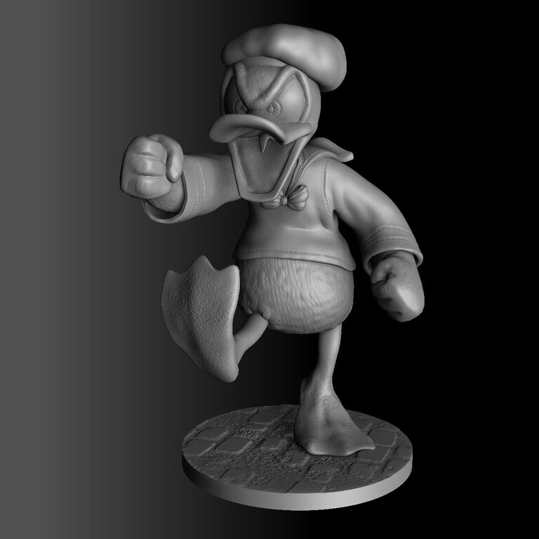 Donald Duck (171865) 3D model - Download 3D model Donald Duck (171865 ...