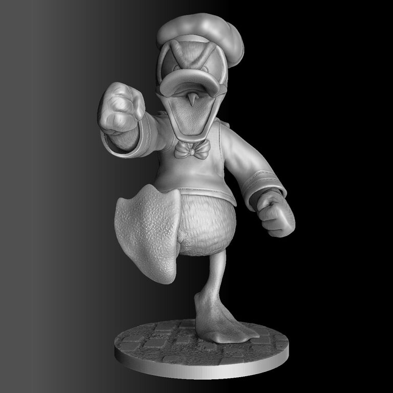 Donald Duck (171865) 3D model - Download 3D model Donald Duck (171865 ...