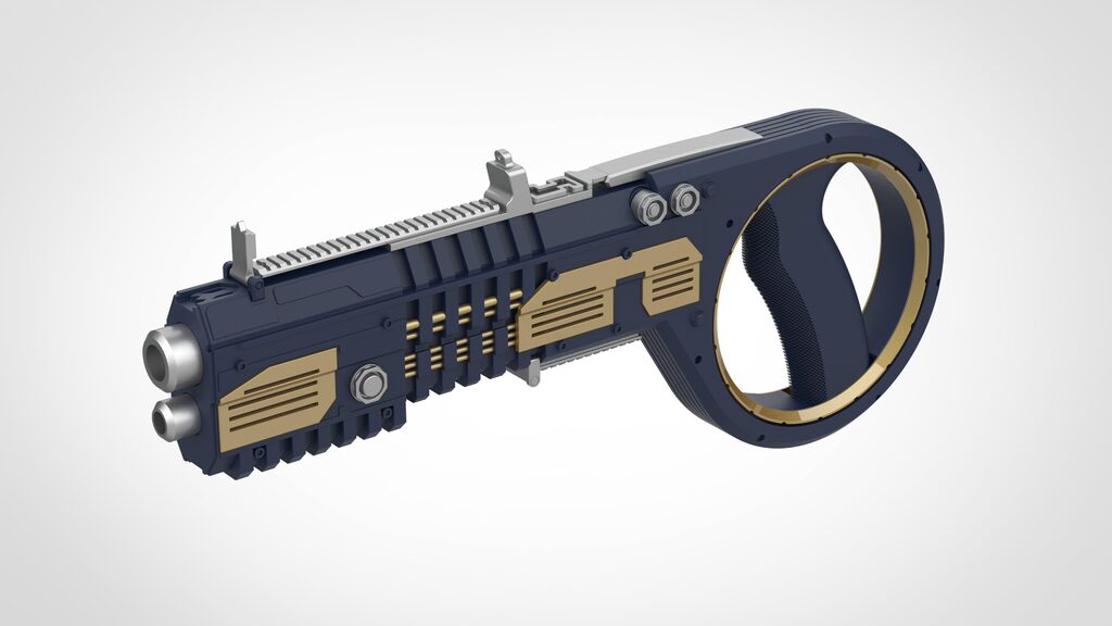 Bloodsport rotating gun from the movie Suicide Squad 2021 (172932) 3D ...