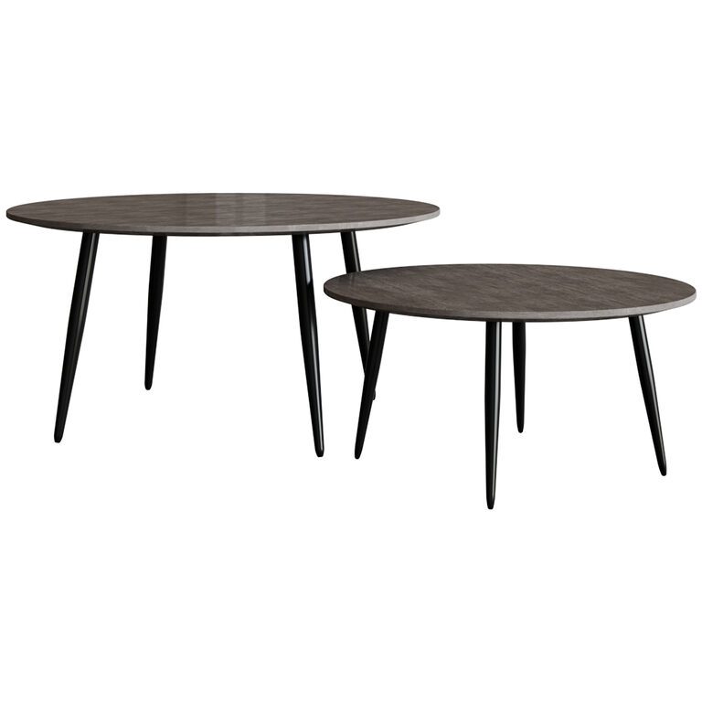 Chloe 2 Piece Coffee Table Set (174014) 3D model - Download 3D model ...