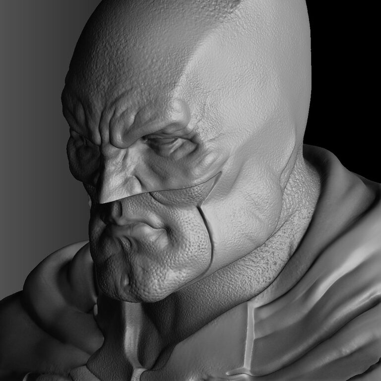 Batman angry. Bust. (174048) 3D model - Download 3D model Batman angry ...