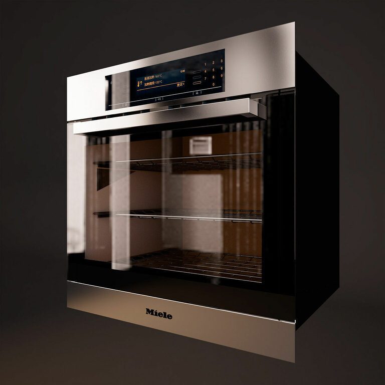 Miele H5681BP Oven (17708) 3D model - Download 3D model Miele H5681BP ...
