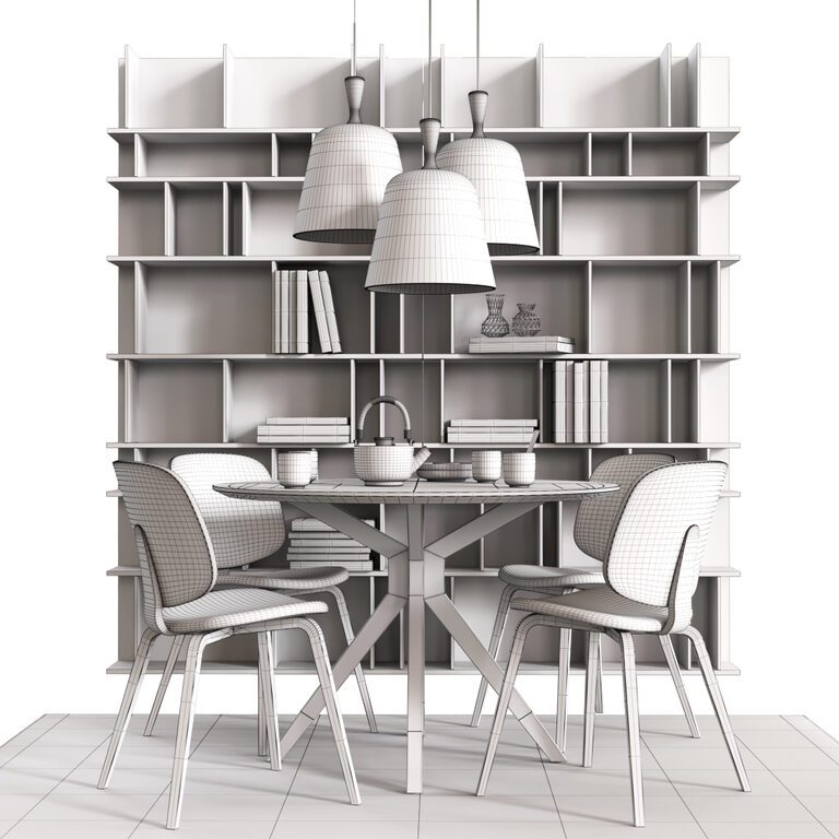 Boconcept Furniture Set (17727) 3D model - Download 3D model Boconcept ...