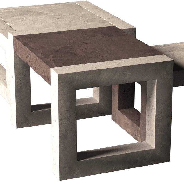 Stone Coffee Tables (178697) 3D model - Download 3D model Stone Coffee ...