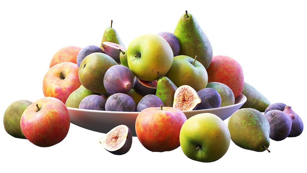Fruits (179796) 3D model - Download 3D model Fruits (179796) | 179796 ...