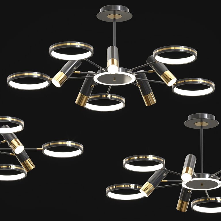 North Europe's luxury chandelier (181265) 3D model - Download 3D model ...