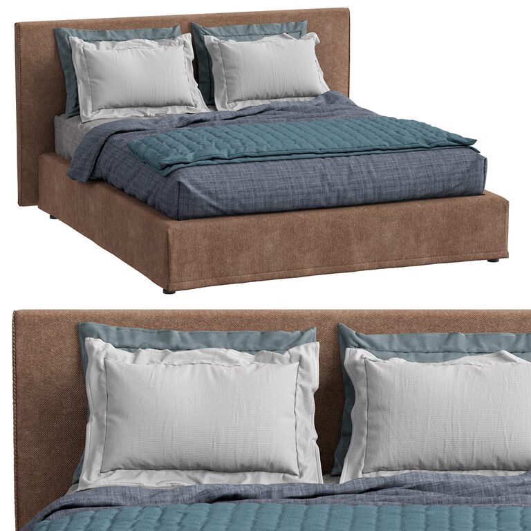 CHILL Schramm Bed (181347) 3D model - Download 3D model CHILL Schramm ...