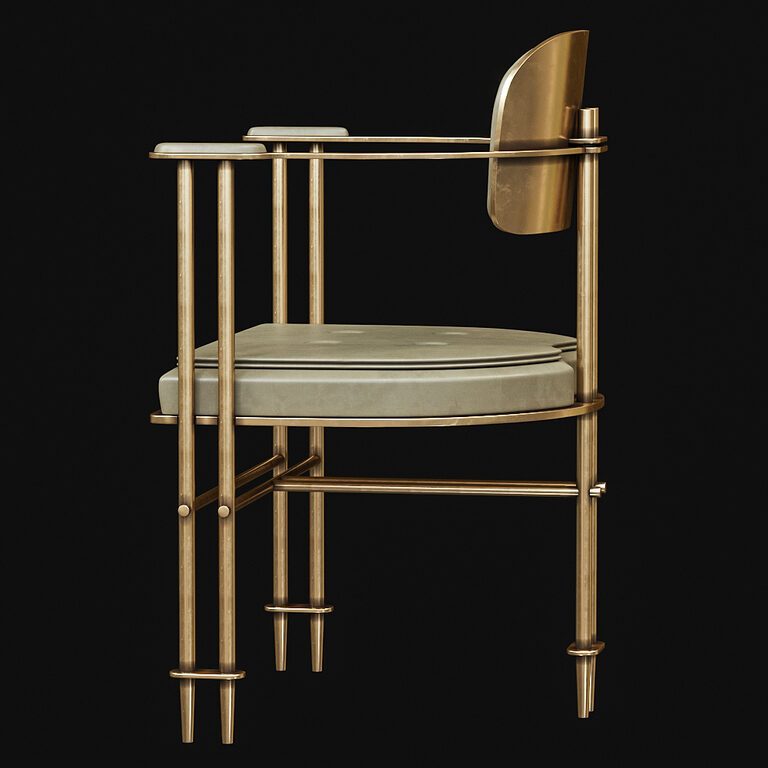 Apparatus Episode Armchair (181501) 3D model - Download 3D model ...