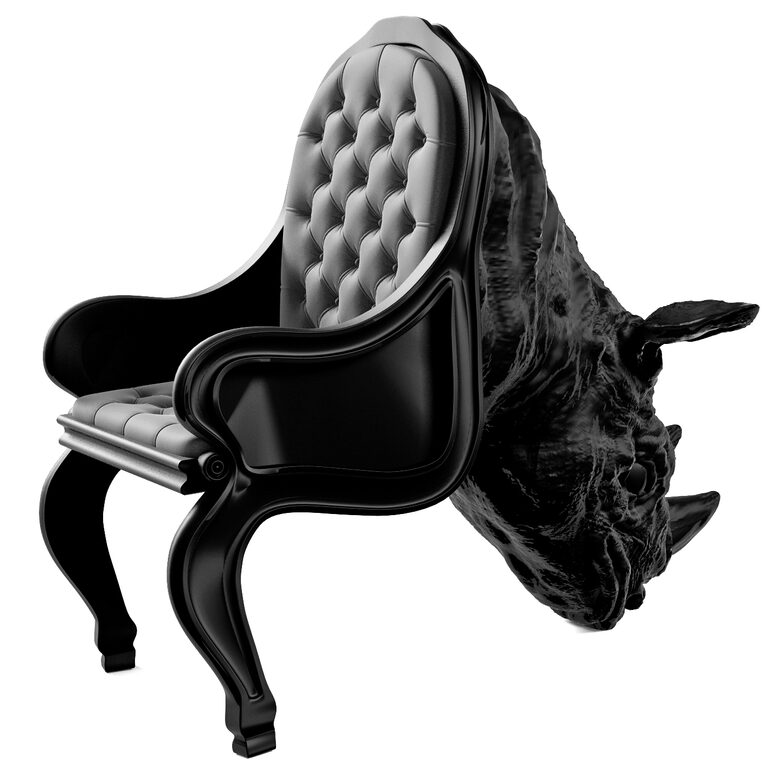 Rhino Chair (181667) 3D model - Download 3D model Rhino Chair (181667 ...