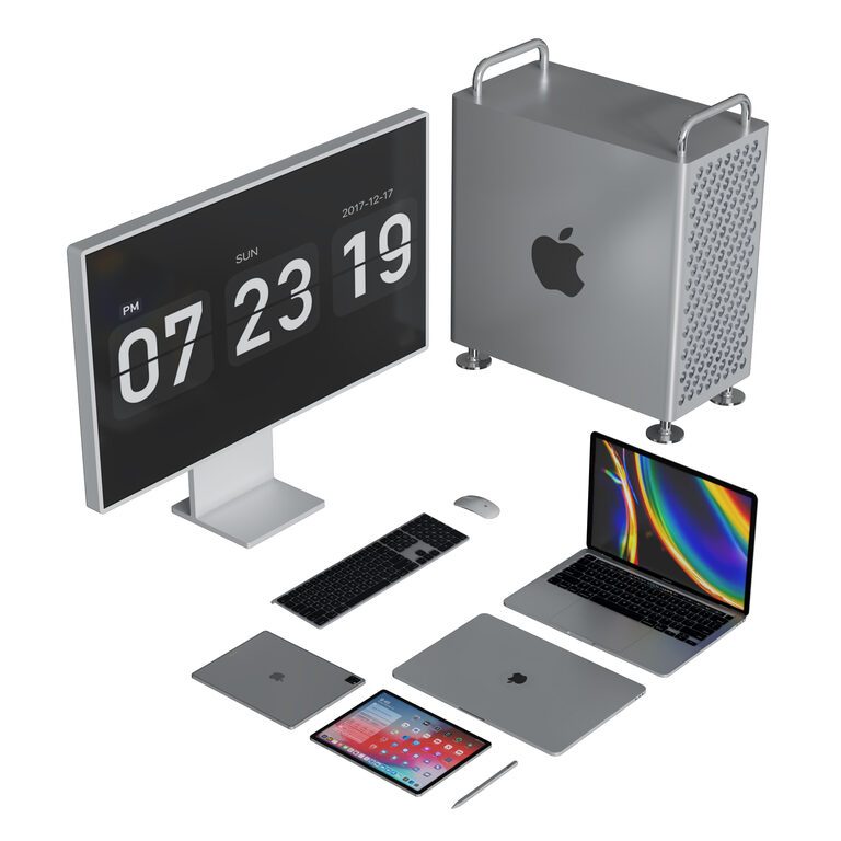 Apple Set 04 (181762) 3D model - Download 3D model Apple Set 04 (181762 ...