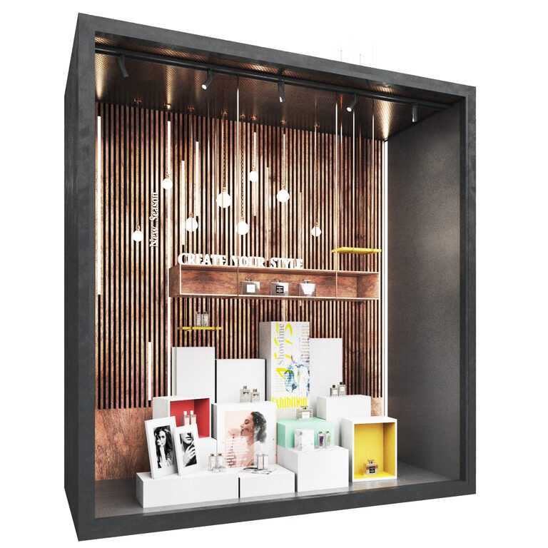Store Window-Box Showcase (181865) 3D model - Download 3D model Store ...