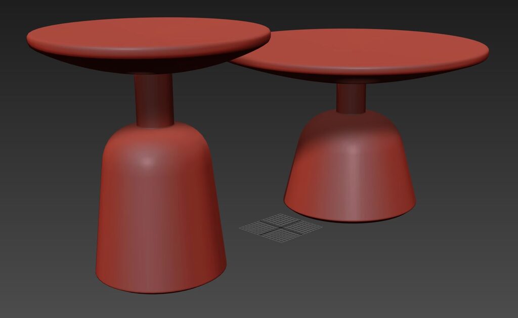 Macbeth Hemlock Black Wood Side Table by CB2 (181895) 3D model ...