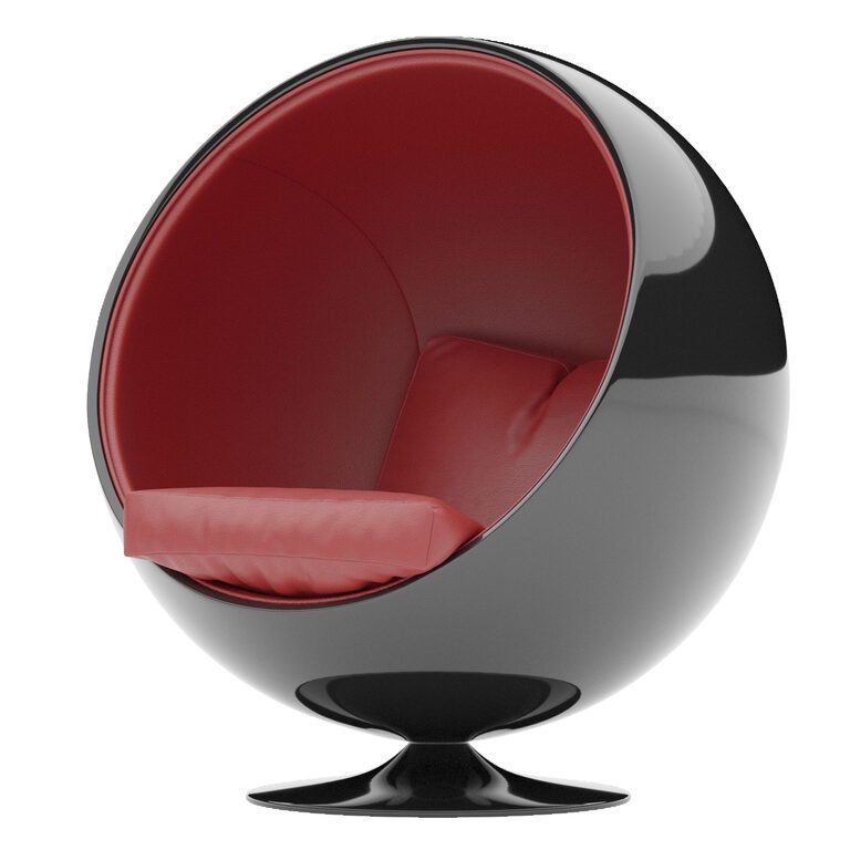 Ball Chair (181935) 3D model - Download 3D model Ball Chair (181935 ...