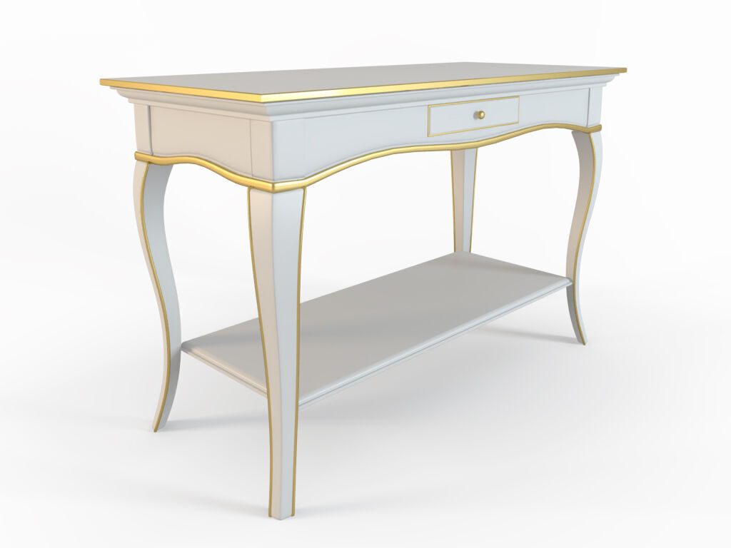Villanova Capri Console (18216) 3D model - Download 3D model Villanova ...