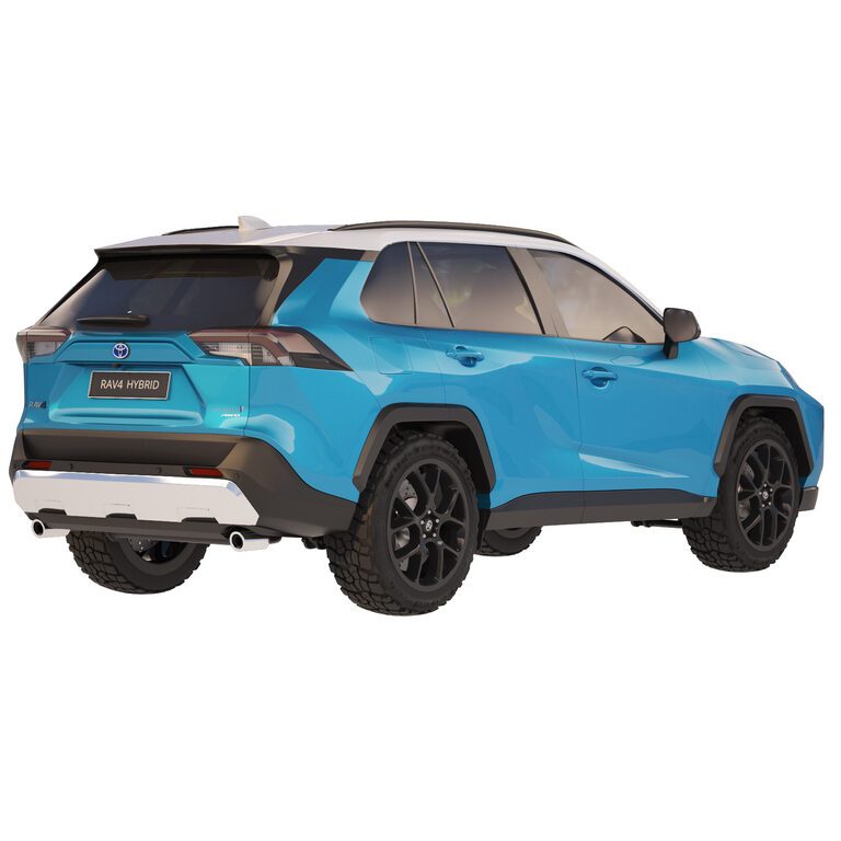 Toyota RAV4 Adventure 2022 (182258) 3D model - Download 3D model Toyota ...