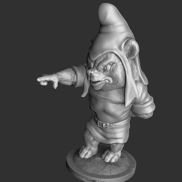 Grumpy. Gummi Bear. (182269) 3D model - Download 3D model Grumpy. Gummi ...