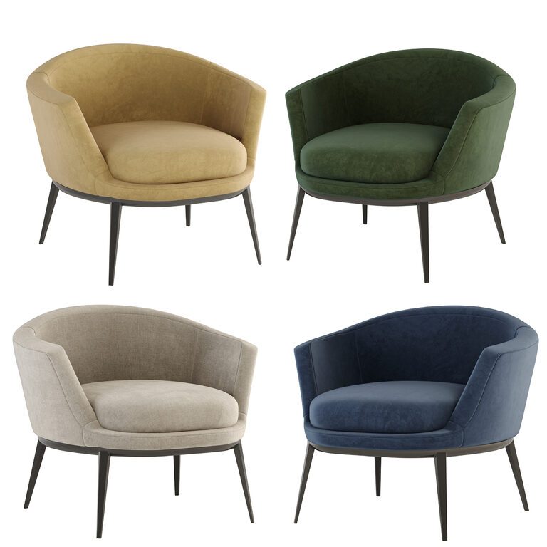 Caratos maxalto armchair (182432) 3D model - Download 3D model Caratos ...