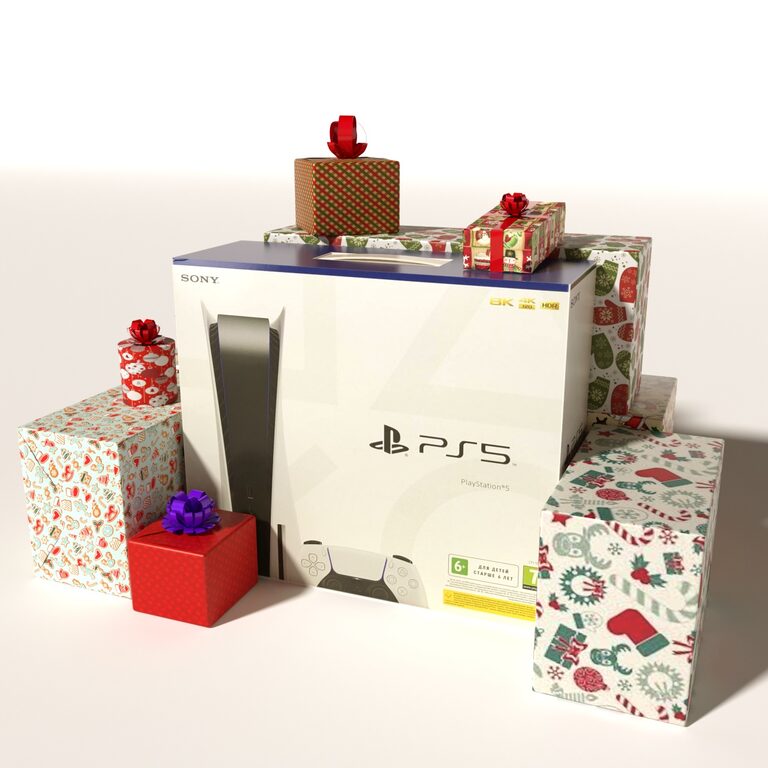 New Year's Gift Set / PS5 (182468) 3D model - Download 3D model New ...