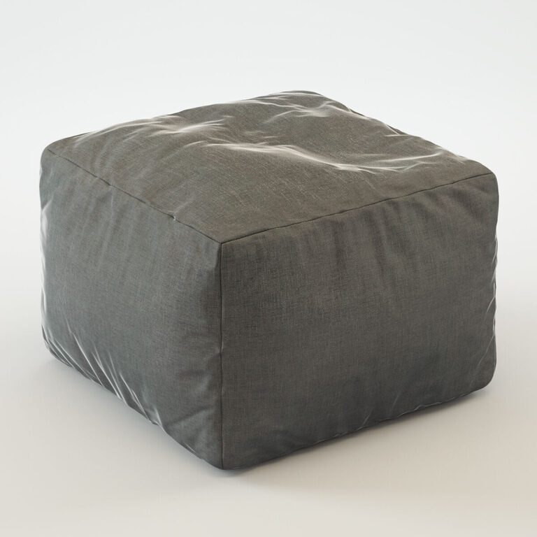 Soft Pouf (18513) 3D model - Download 3D model Soft Pouf (18513 ...