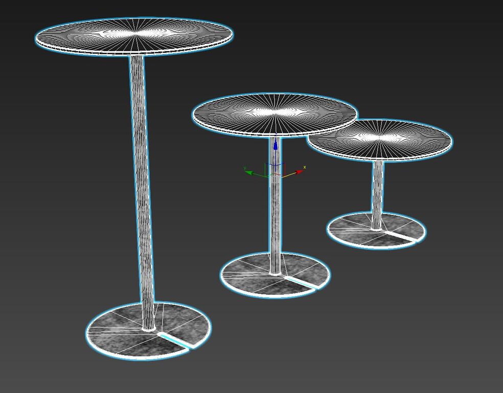 Slitz tables by Skandiform (187736) 3D model - Download 3D model Slitz ...