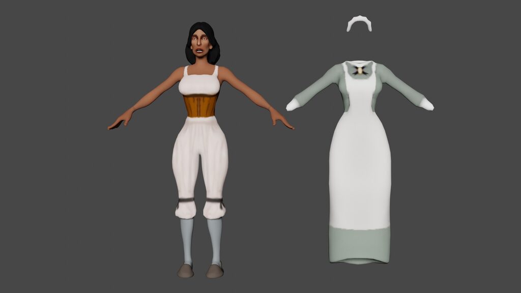 Maid (188828) 3D model - Download 3D model Maid (188828) | 188828 | 3d ...