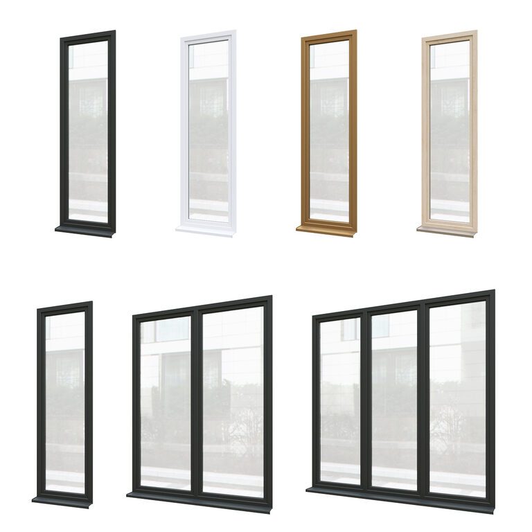 Exterior windows (optimized) v.01 (188831) 3D model - Download 3D model ...