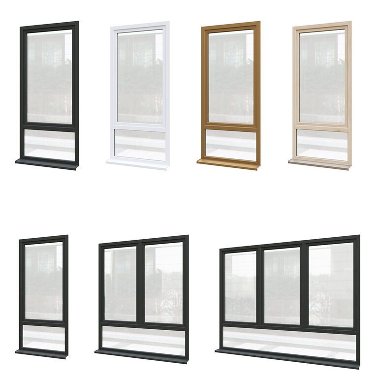 Exterior windows (optimized) v.02 (188833) 3D model - Download 3D model ...
