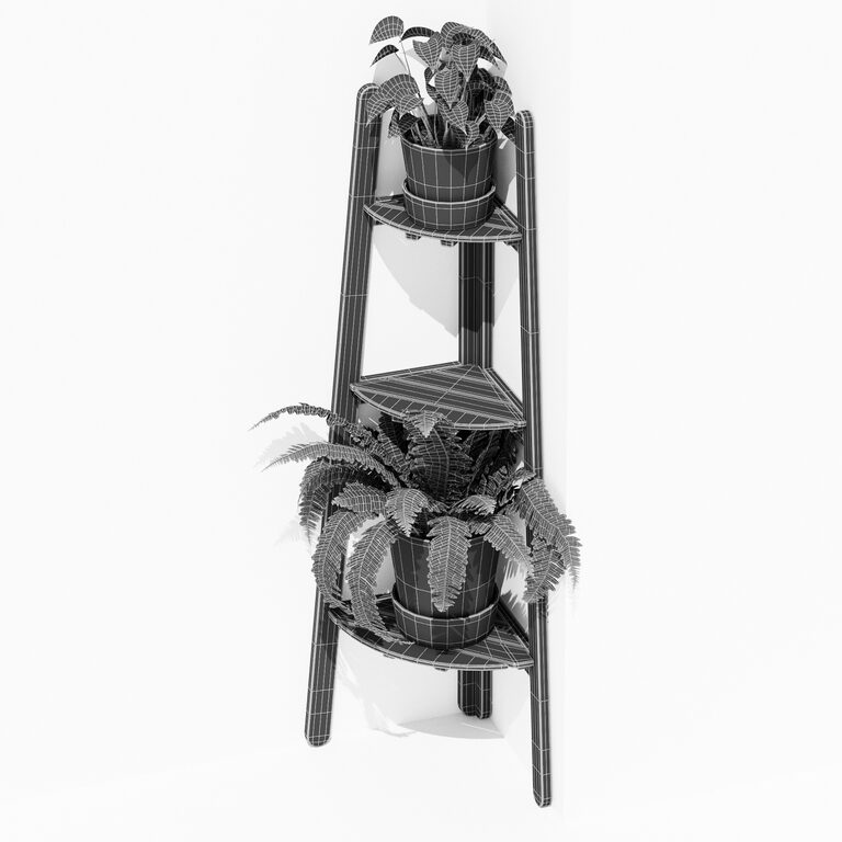 Plant Stand Askholmen (194044) 3D model - Download 3D model Plant Stand ...