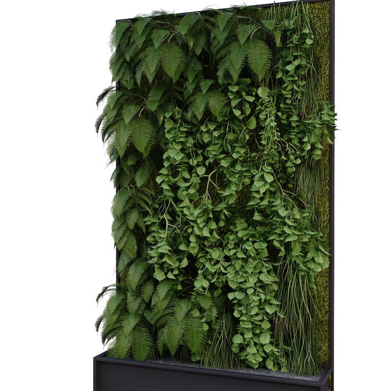 Phytomodule greenwall set 173 (194118) 3D model - Download 3D model ...