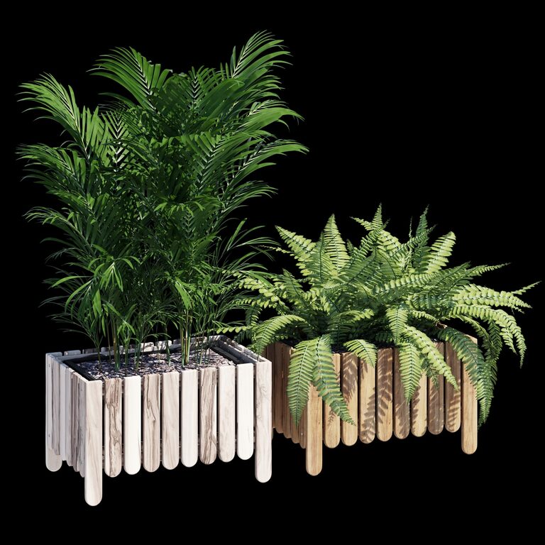 Flower box askholmen (195415) 3D model - Download 3D model Flower box ...