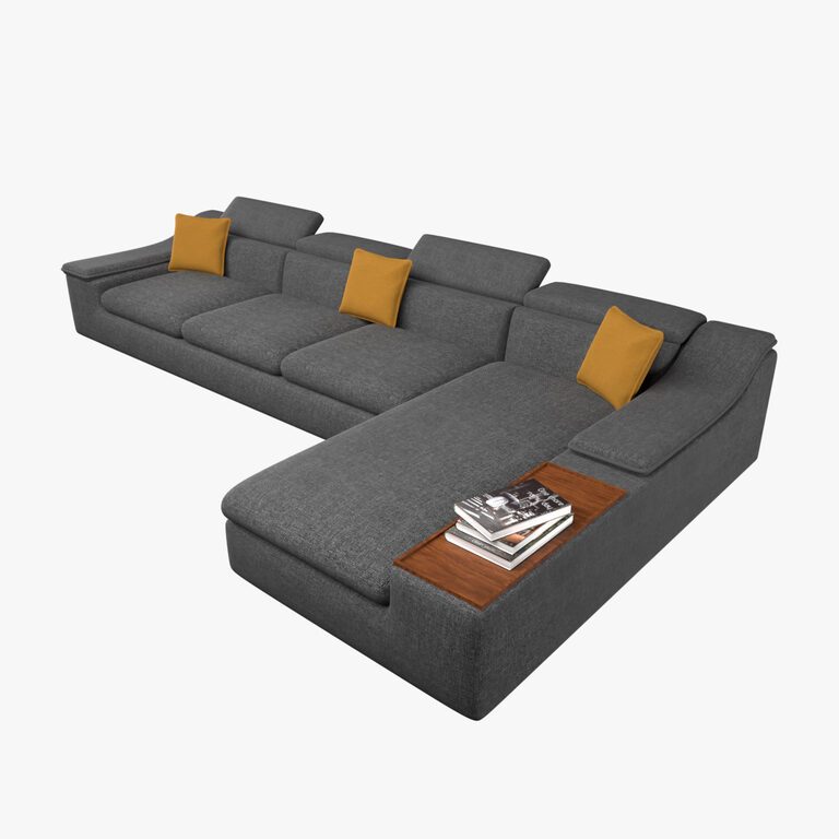 Modern living room sofa (198623) 3D model - Download 3D model Modern ...