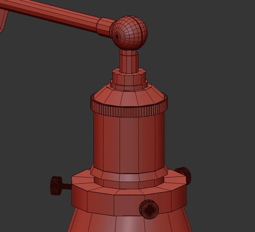 Arm wall light (215093) 3D model - Download 3D model Arm wall light ...