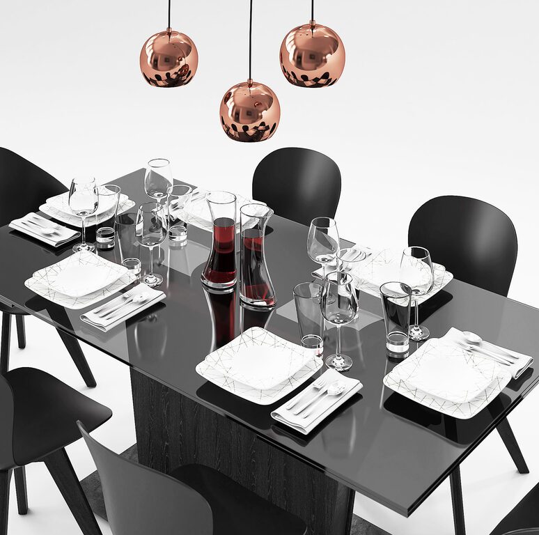 BoConcept Adelaide Chair and Monza Table (21947) 3D model - Download 3D ...