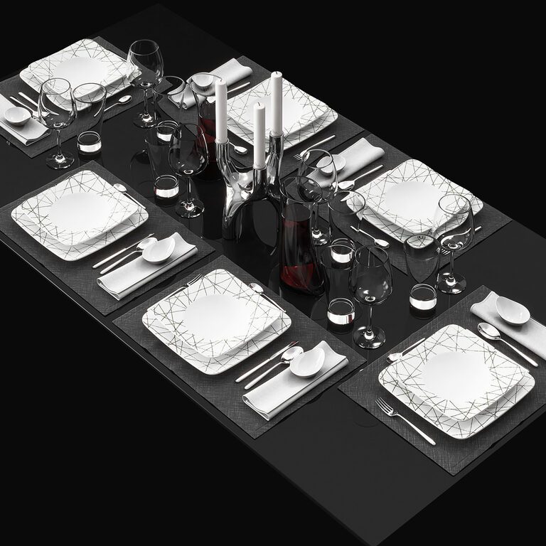 /Rosenthal Free Spirit Serving Tableware (22148) 3D model - Download 3D ...