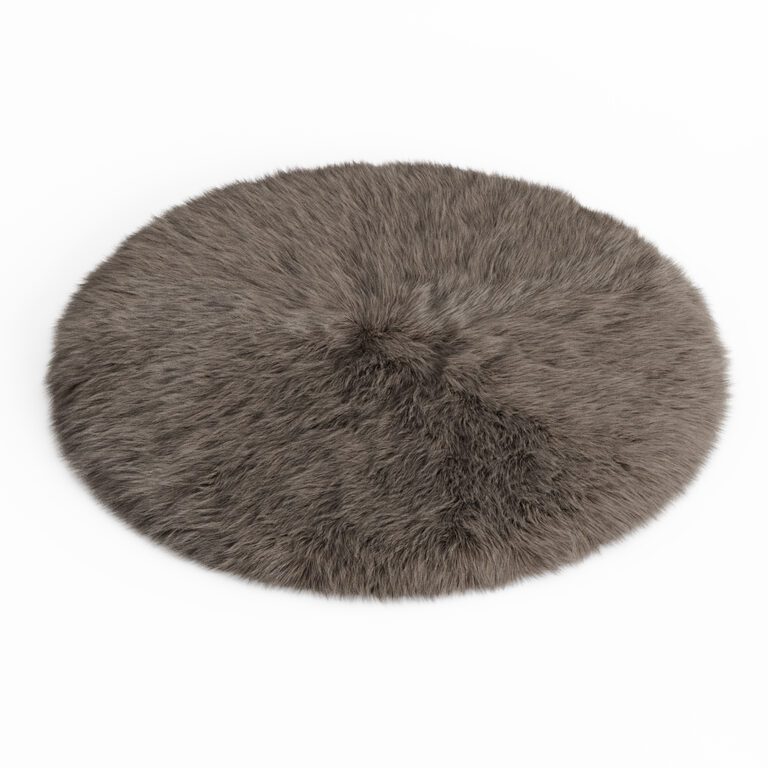 Round rug fur (22179) 3D model - Download 3D model Round rug fur (22179 ...