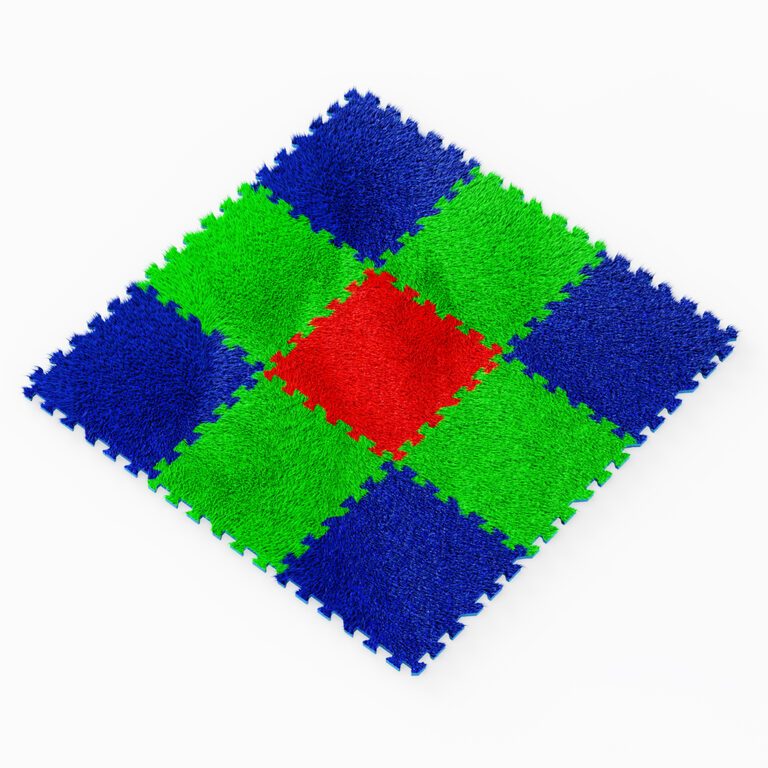 Puzzle Carpet Fur (22187) 3D model - Download 3D model Puzzle Carpet ...