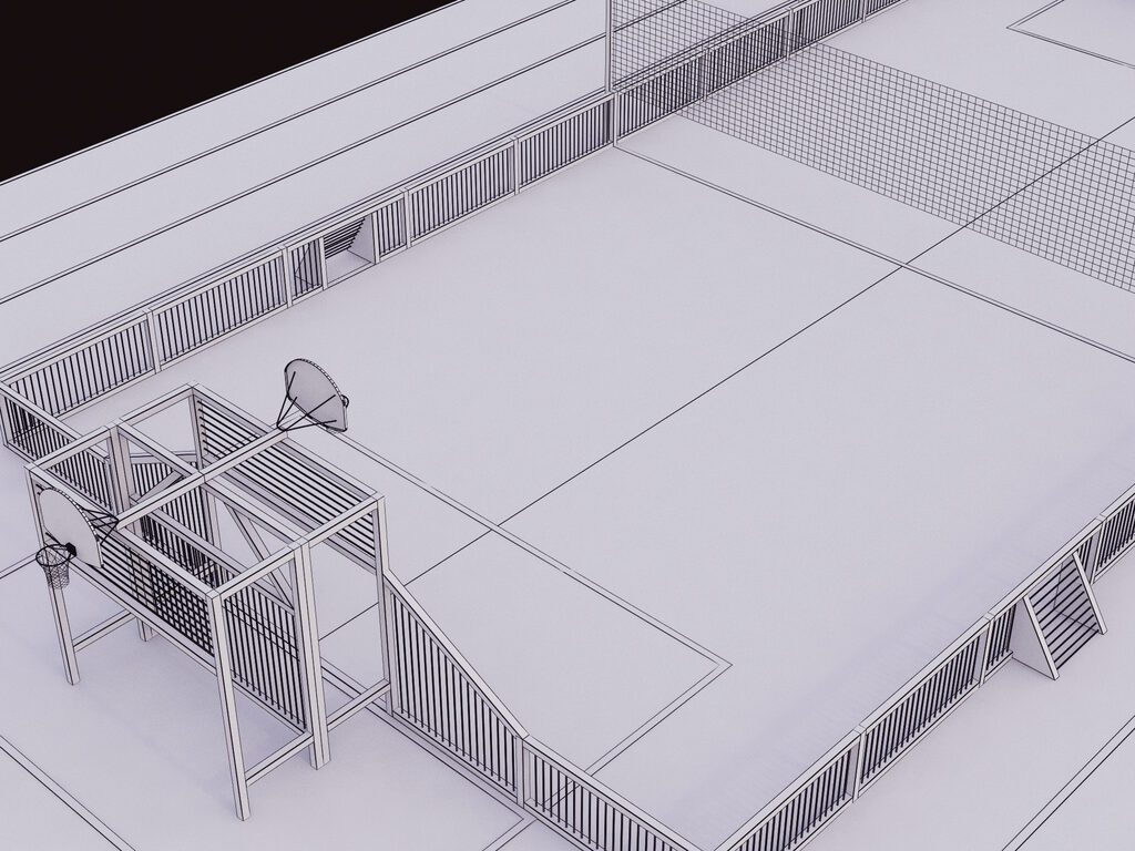 Sports building 3D models - Download 3D models | 3d-baza.com