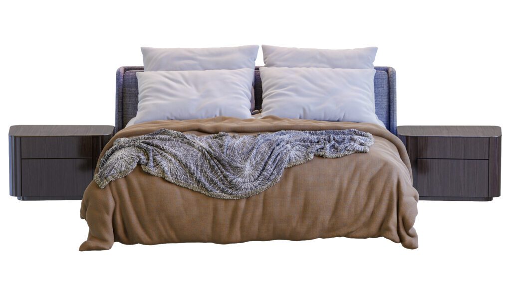 Spencer Bed (240505) 3D model - Download 3D model Spencer Bed (240505 ...