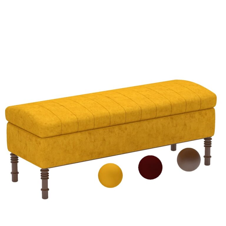 Ottoman bench with storage (241548) 3D model - Download 3D model ...