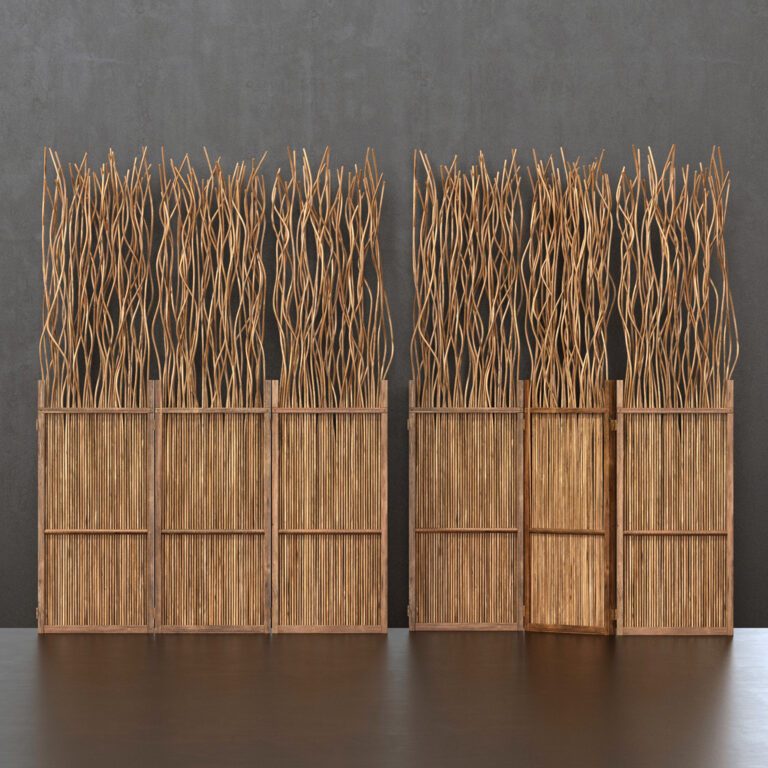 Screen branch crooked decor n5 (245608) 3D model - Download 3D model ...