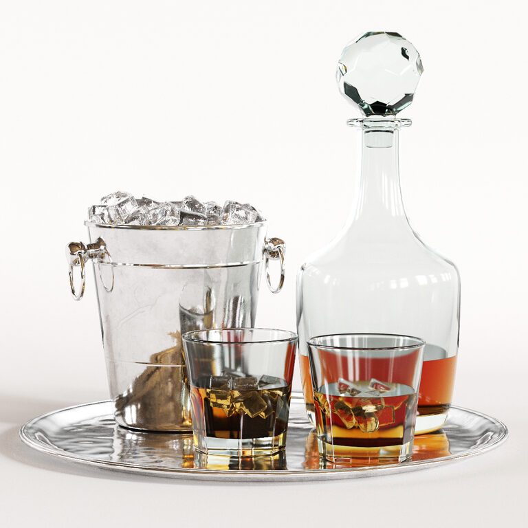 Whiskey Tray (24821) 3D model - Download 3D model Whiskey Tray (24821 ...
