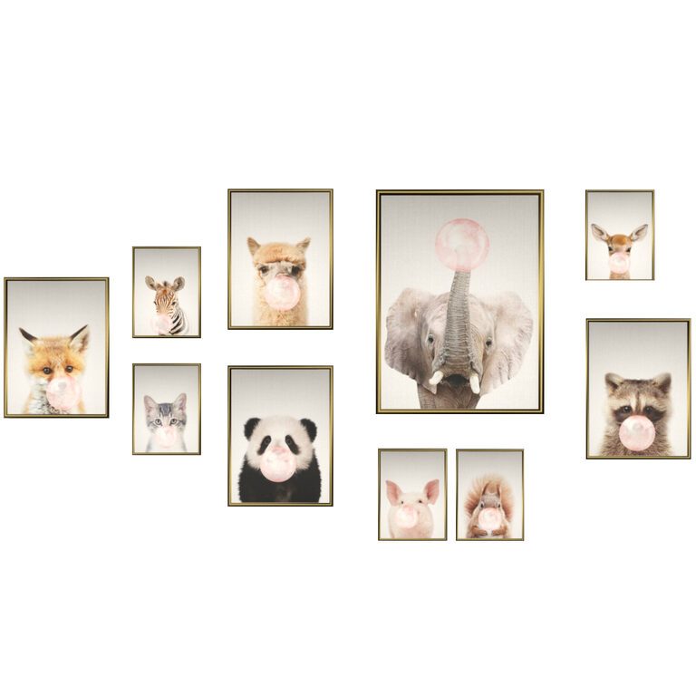 Posters for Kids Animals (25073) 3D model - Download 3D model Posters ...
