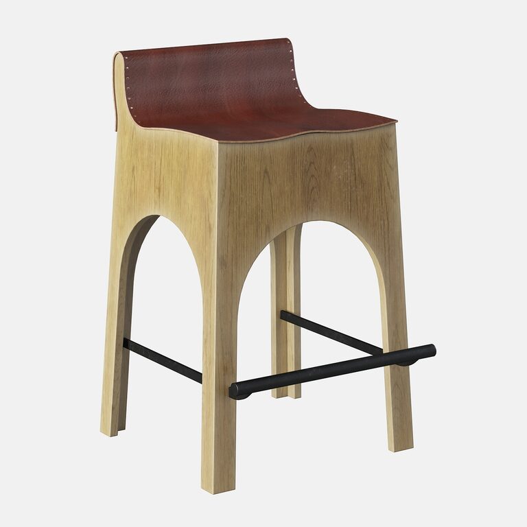 Lostine Jack Bar Stool (25078) 3D model - Download 3D model Lostine ...