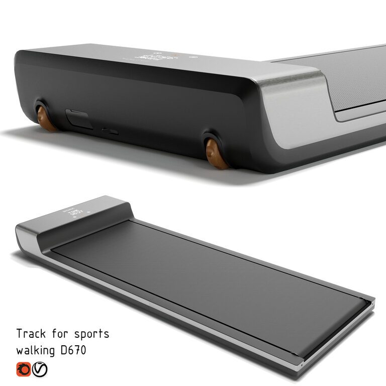 Treadmill BORK D670 (25146) 3D model - Download 3D model Treadmill BORK ...