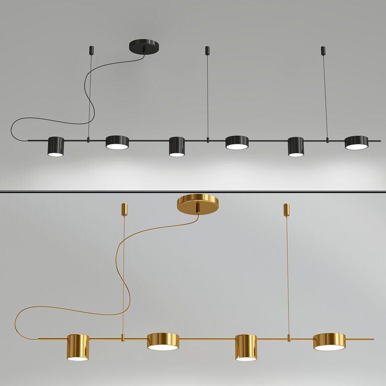 Counterpoint LED Linear Hanging Light (25169) 3D model - Download 3D ...