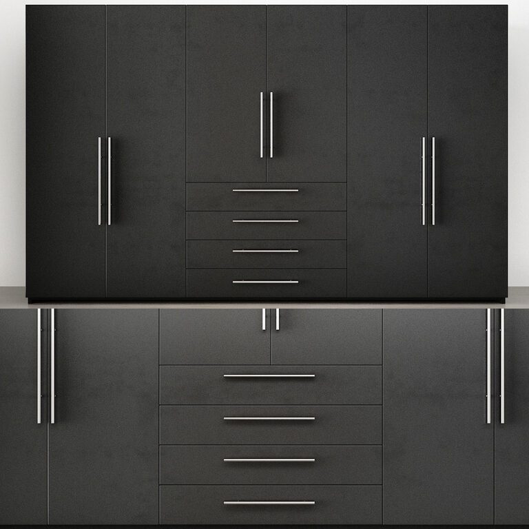 Simple Built Wardrobe (25249) 3D model - Download 3D model Simple Built ...