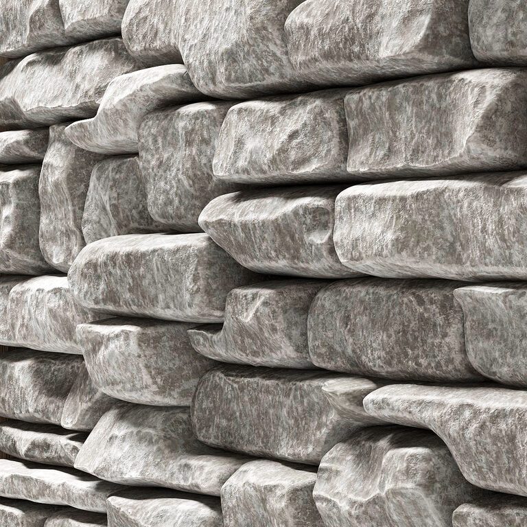 Stone rock panel frame n2 (25280) 3D model - Download 3D model Stone ...