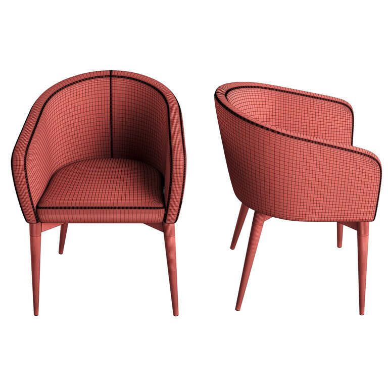 SK Design Torino Chair (25294) 3D model - Download 3D model SK Design ...