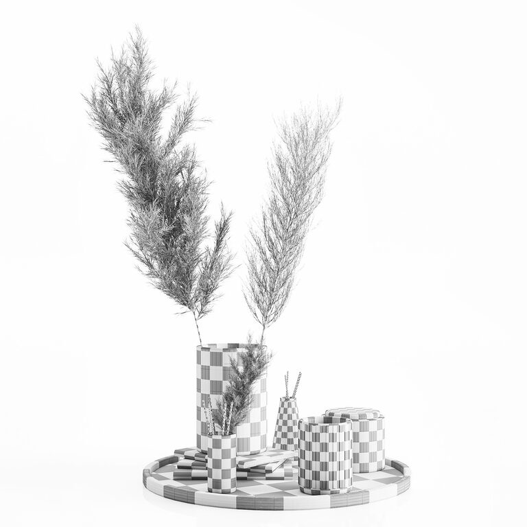 Decor Set 01 25322 3d Model Download 3d Model Decor Set 01 25322