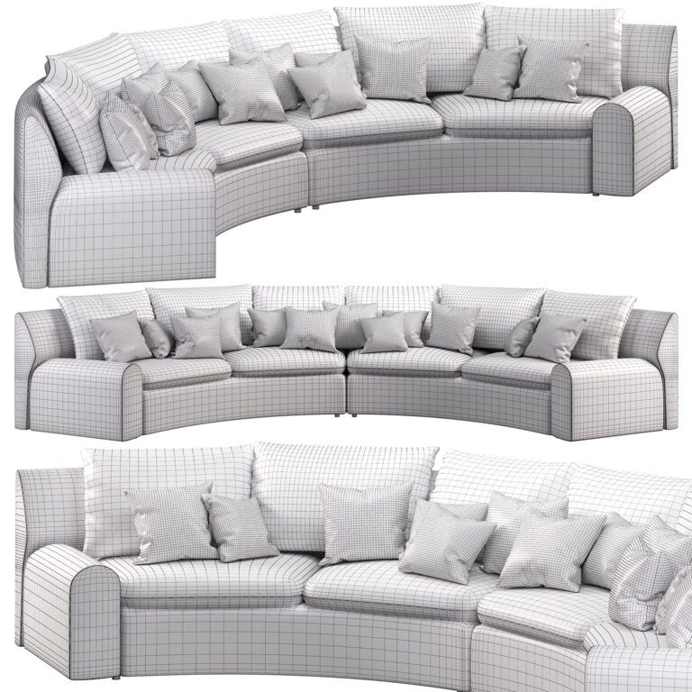 Ben Ben sofa (255786) 3D model - Download 3D model Ben Ben sofa (255786 ...